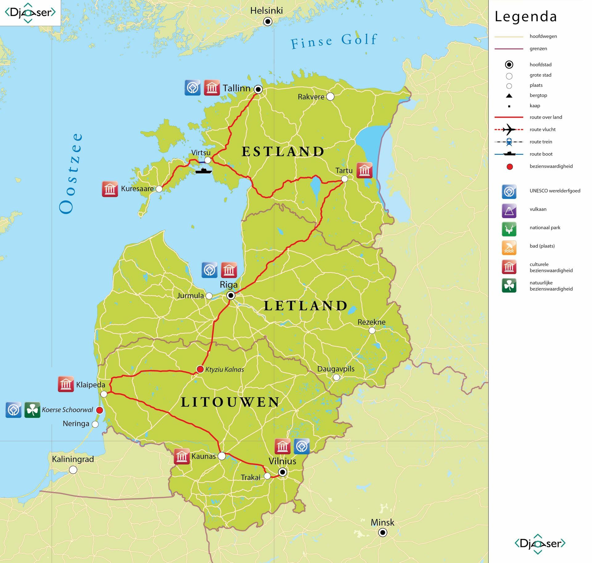 Rondreis Estland, Letland & Litouwen, 12 dagen | Djoser